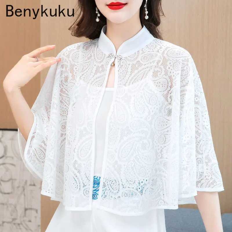 Sun-Protection-Cardigan-Cape-for-Bridal-Wedding-Clothing-Women-Thin ...