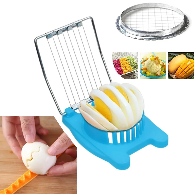 Stainless-Steel-Egg-Slicer-Cutter-Cut-Egg-Device-Grid-Salads-Potato ...
