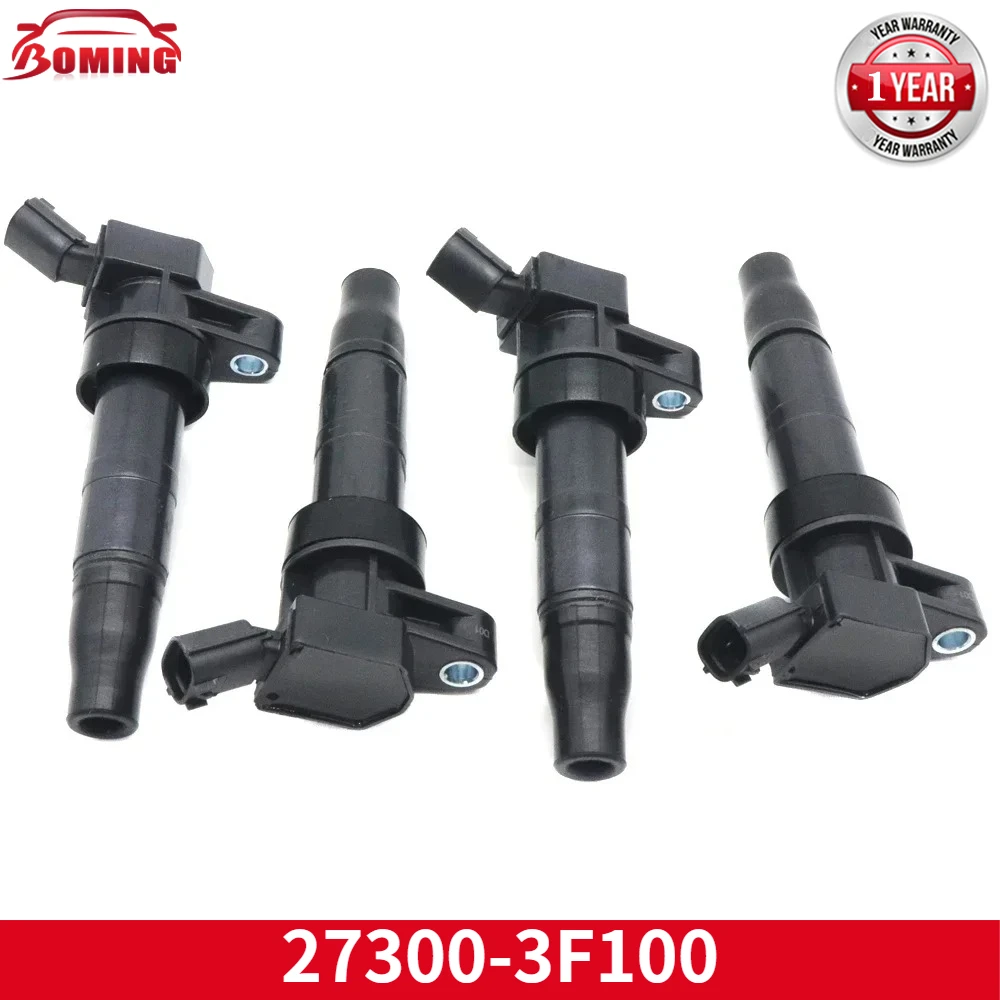 Car Ignition Coils 4PCS 27300-3F100 For GENESIS G80 HYUNDAI EQUUS ...