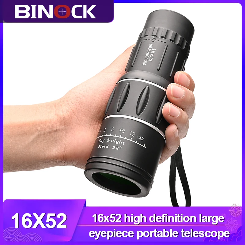 Binock-Portable-16X52-High-power-66-8000M-Plastic-Outdoor-Sports ...