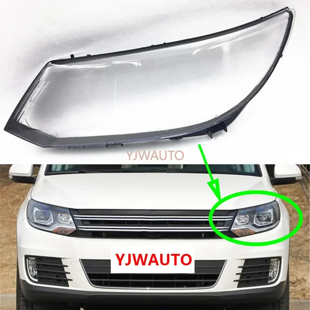 For Volkswagen VW Tiguan 2013 2014 2015 2016 2017 Headlight Cover Car ...