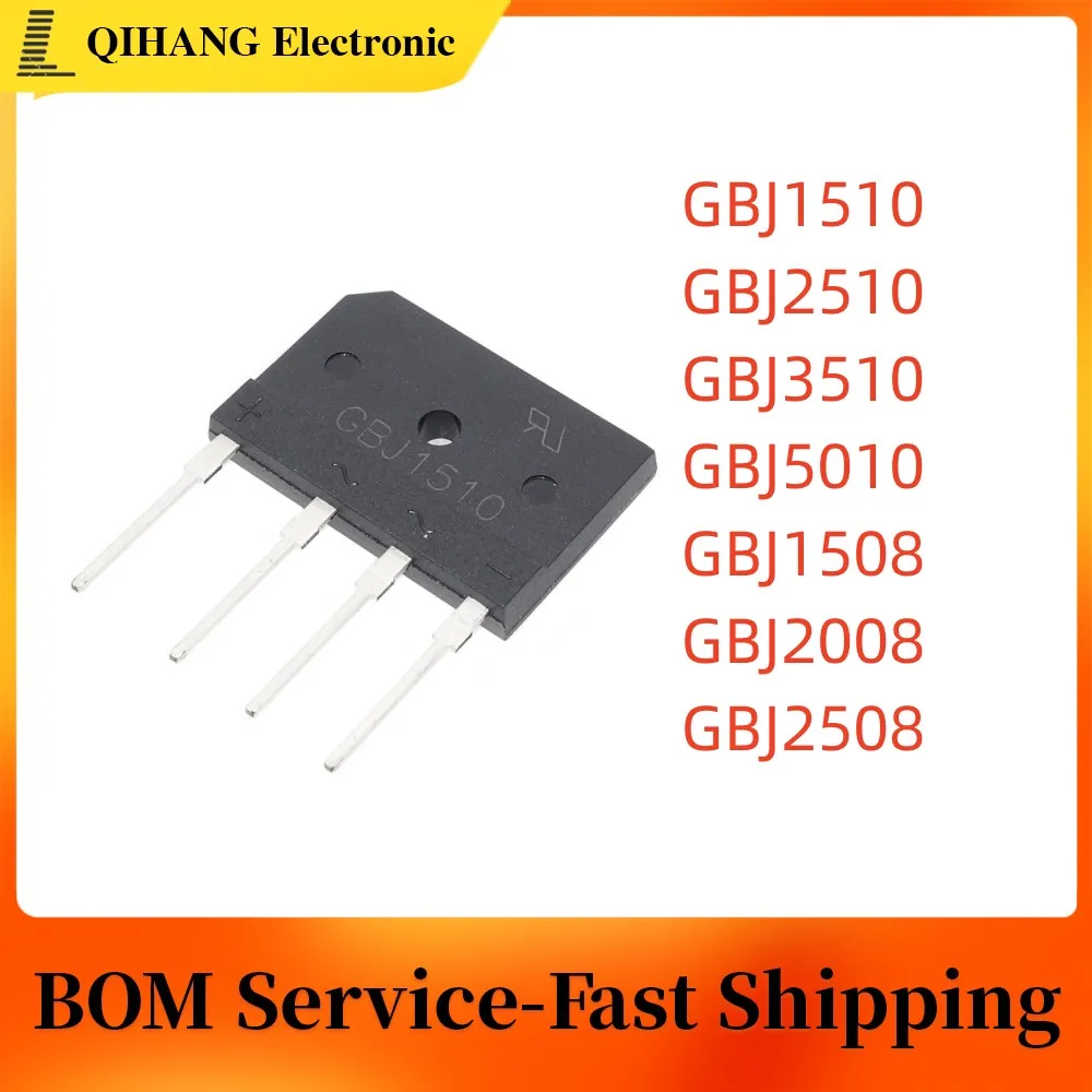 5PCS-Bridge-Rectifier-GBJ1508-GBJ1510-GBJ2510-GBJ2008-GBJ3510-GBJ5010 ...