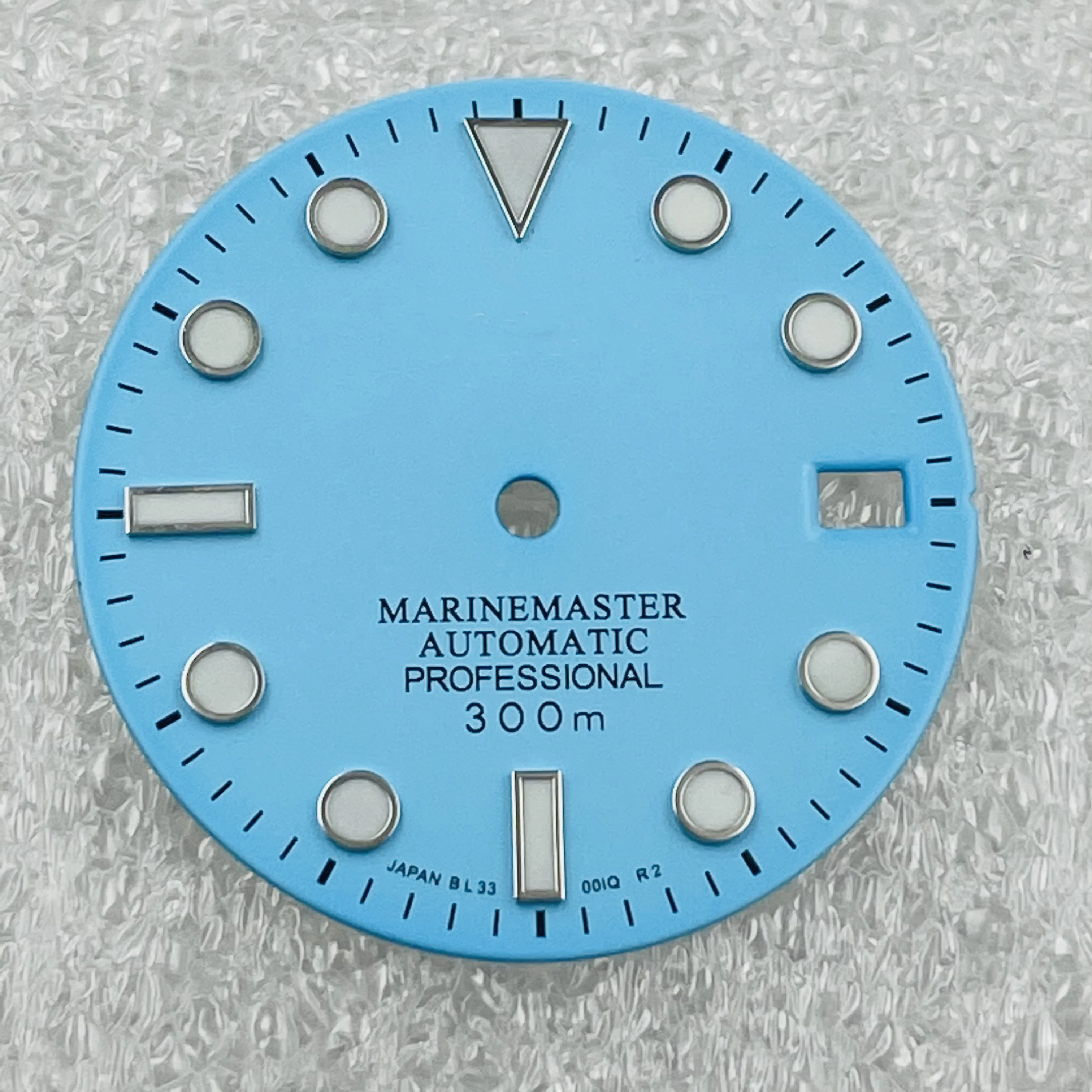 NH35A NH36 Dial Modified Parts Tool Green Luminous 28.5mm With S Logo ...