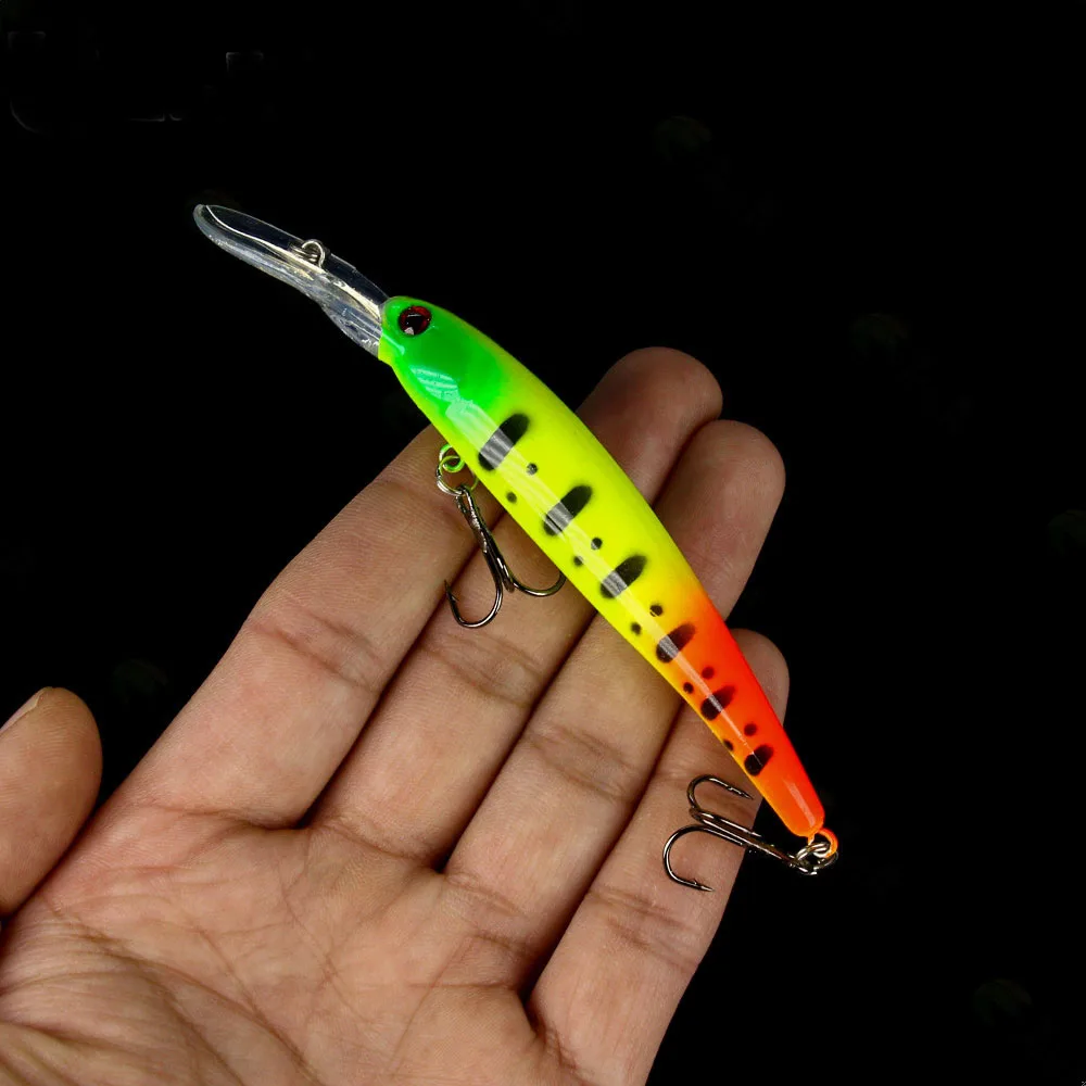 Deep-Walleye-Minnow-Trolling-Fishing-Lure-Wobbler-Bandit-12-5cm-11g ...
