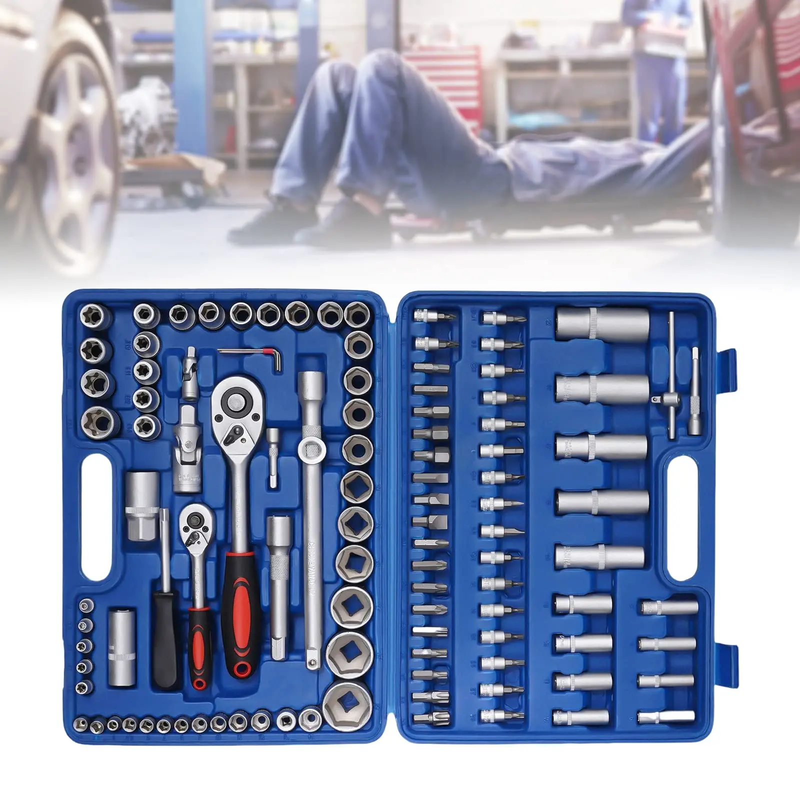 94-108pcs-Drive-Socket-Set-Box-Ratchet-Wrench-Set-with-Sockets-Metric ...