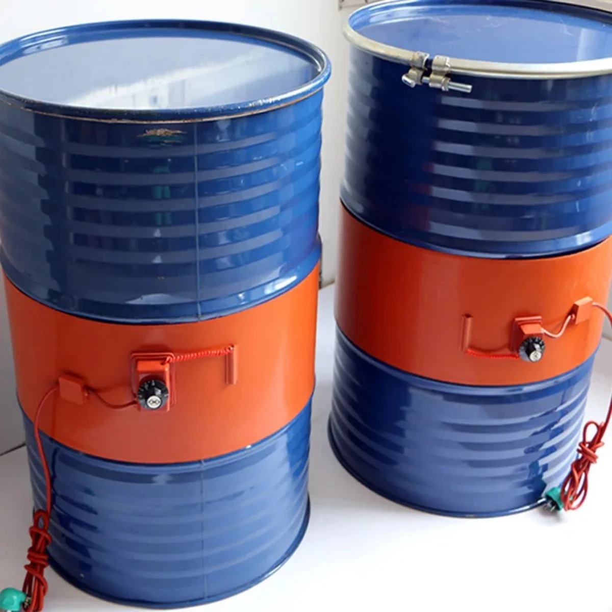 Correa-calefactora-de-tambor-de-aceite-perilla-de-goma-de-silicona-con ...