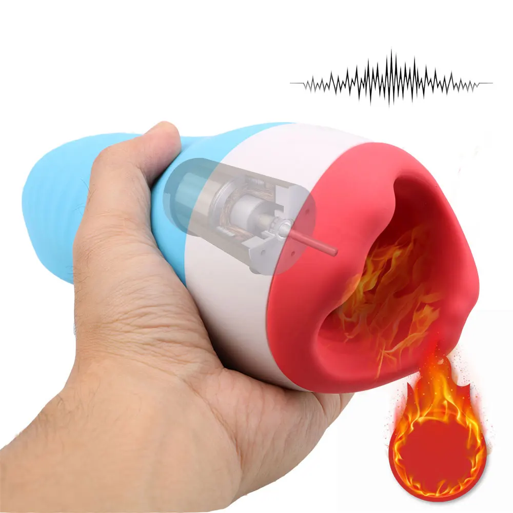 Masturbador-masculino-con-Calefacci-n-Autom-tica-vibradores-de-boca-Artificial-para-hombres ...