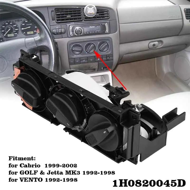 A-C-Heater-Control-Panel-Climate-Control-For-VW-Jetta-GOLF-mk3-VENTO ...