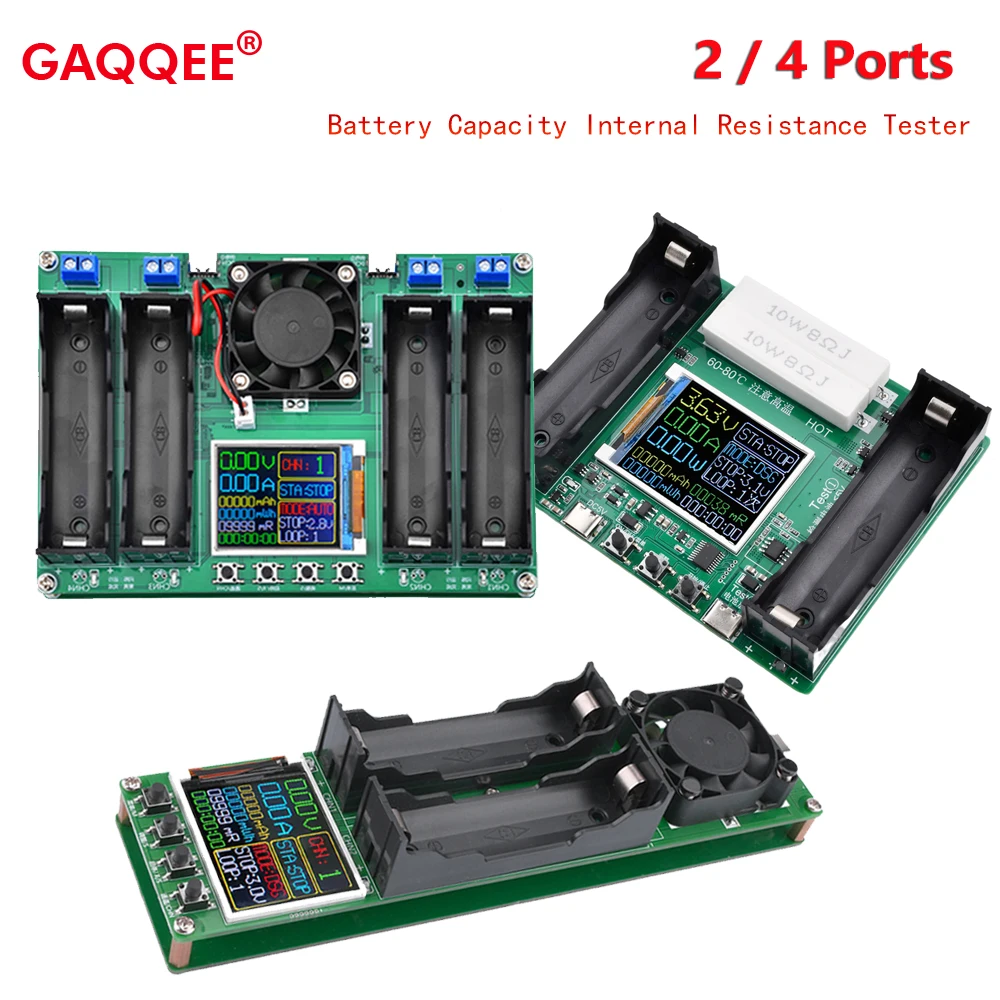 18650-21700-Lithium-Battery-Capacity-Tester-Type-C-Automatic-Internal ...