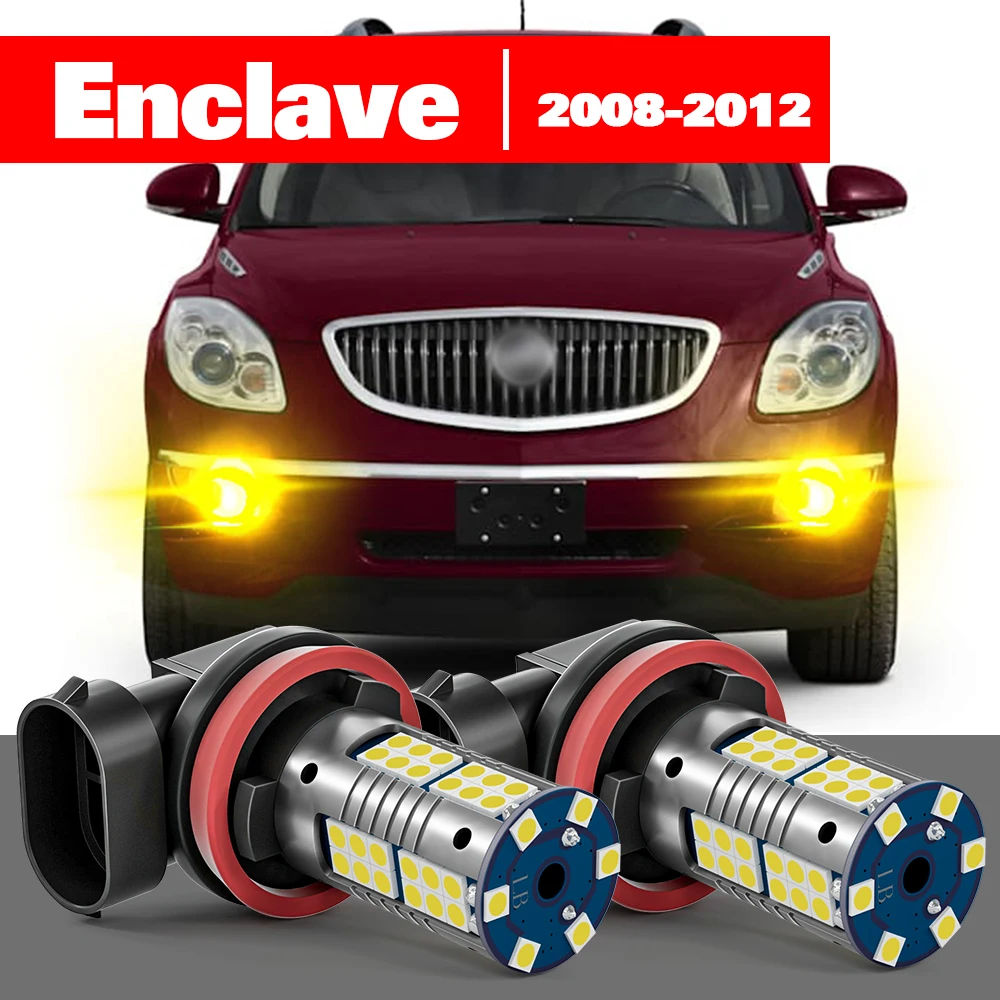 For-Buick-Enclave-2008-2012-Accessories-2pcs-LED-Fog-Light-2009-2010 ...