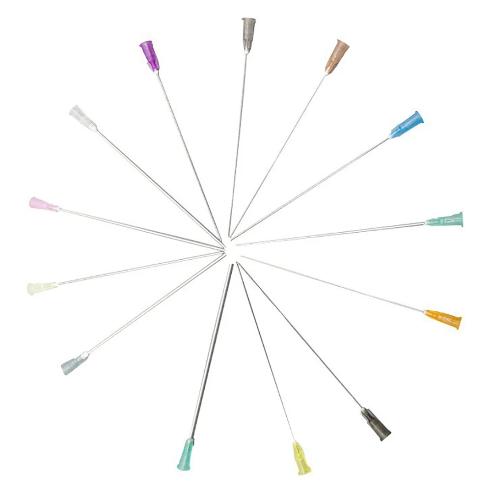 10pcs 117mm Dispensing Needle Stainless Steel Liquid Syringe Dispenser ...