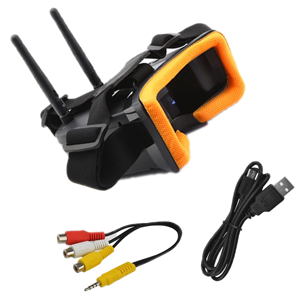 LS-VR009 FPV Goggles 3 inch HD 16:9 Display Mini FPV Goggles 5.8G 40CH ...