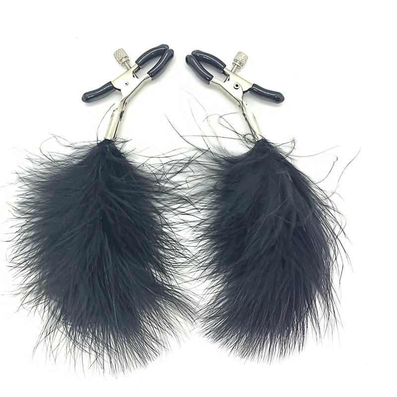 1Pair Steel Breast Clip Shaking Stimulate Sexy Papilla Clip Female ...