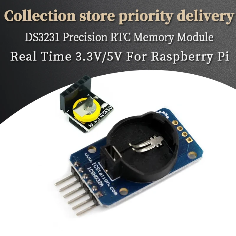 DS3231-AT24C32-IIC-Module-Precision-Clock-Module-DS3231SN-Memory-module ...