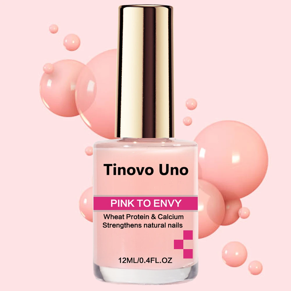 Tinovo-Uno-Healthy-Pink-Nail-Strengthener-Protein-Calcium-Natural-Nail ...