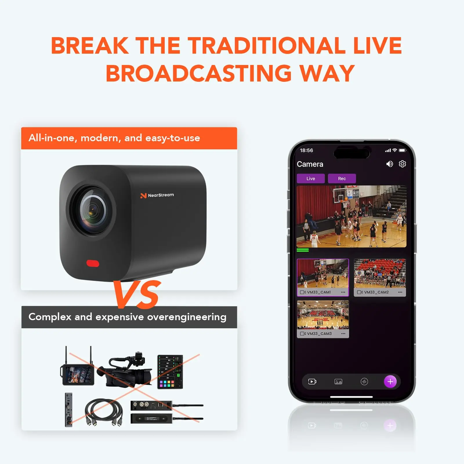 Nearstream-profissional-sem-fio-Streaming-c-mera-venda-quente-zoom ...