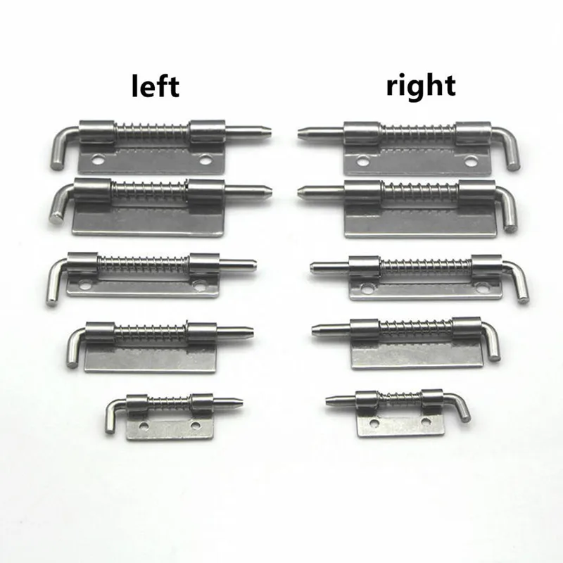 304 Stainless Steel Loaded Hinge Safety Spring Bolt Barrel Latch for ...