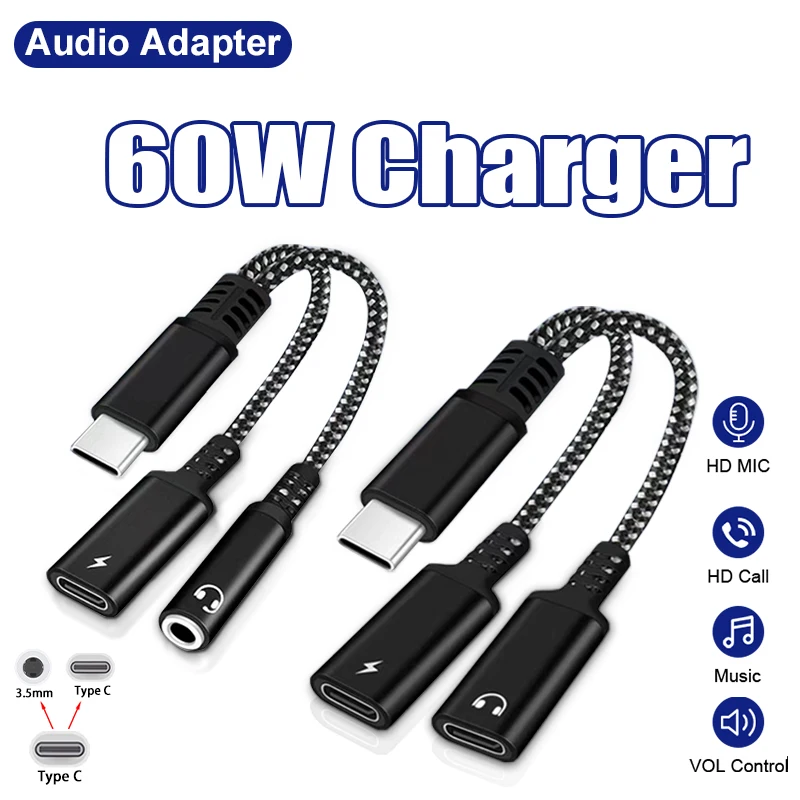PD 60W USB C Fast Charging Adapter For Samsung Galaxy S24 S23 S21 S22 ...
