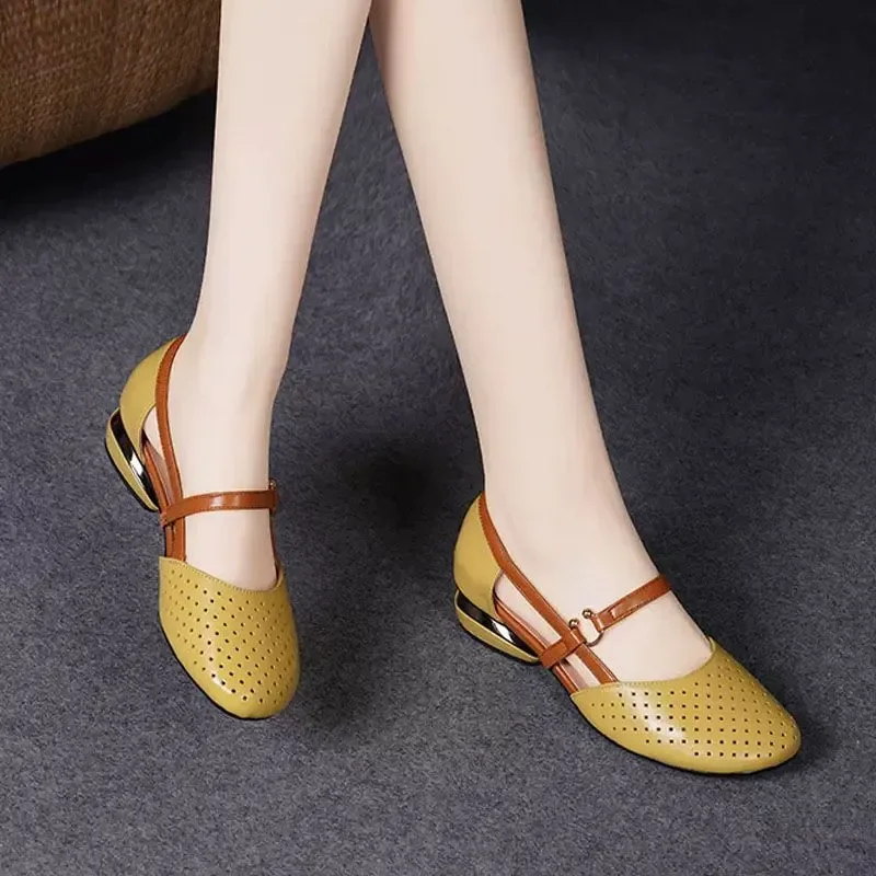 Cresfimix Sapatos Femininas Women Fashion 3cm Stiletto Heels for Summer ...