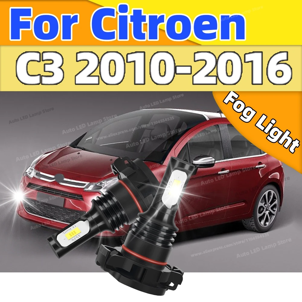 2 uds 20000LM lámpara de luz antiniebla LED ultrabrillante para coche ...