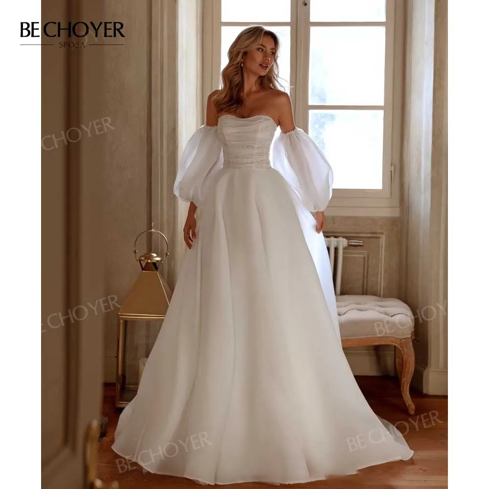 Vestido-de-novia-de-corte-en-A-con-perlas-traje-de-princesa-con-cuentas ...