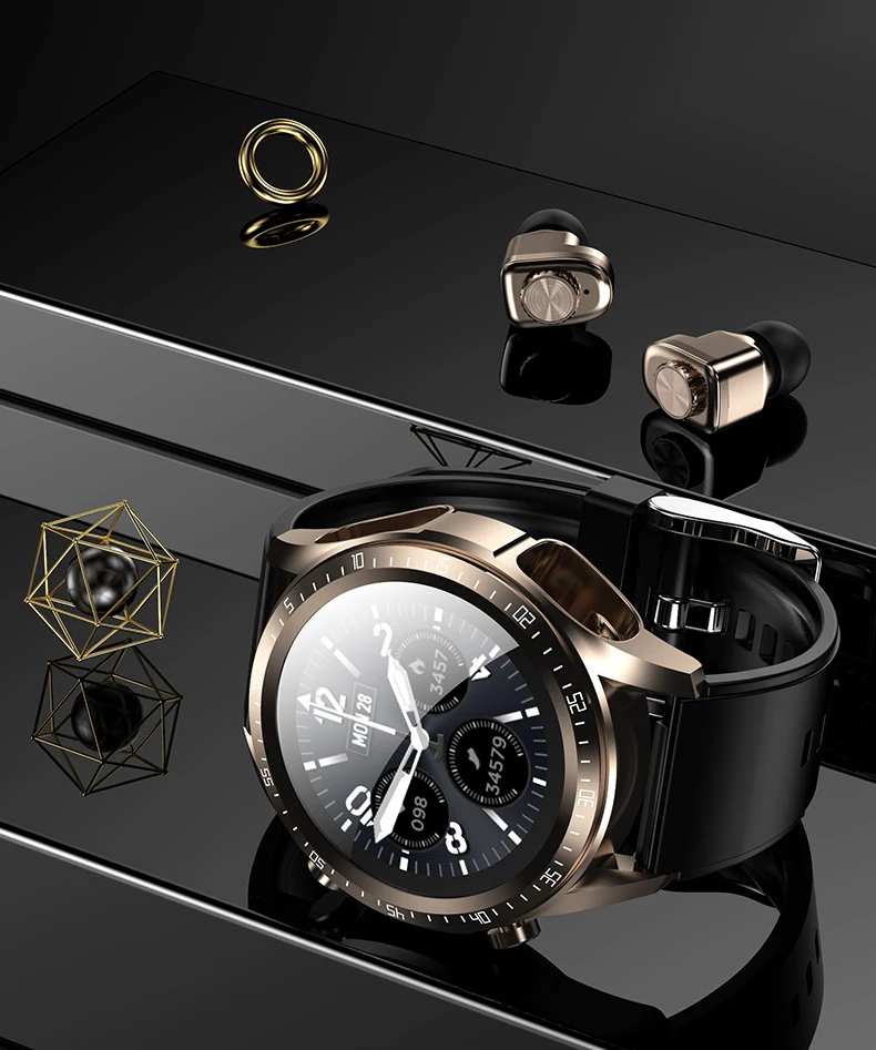 Wireless-Earphone-JM30-Smart-Watch-for-Android-IOS-Phone-Waterproof ...