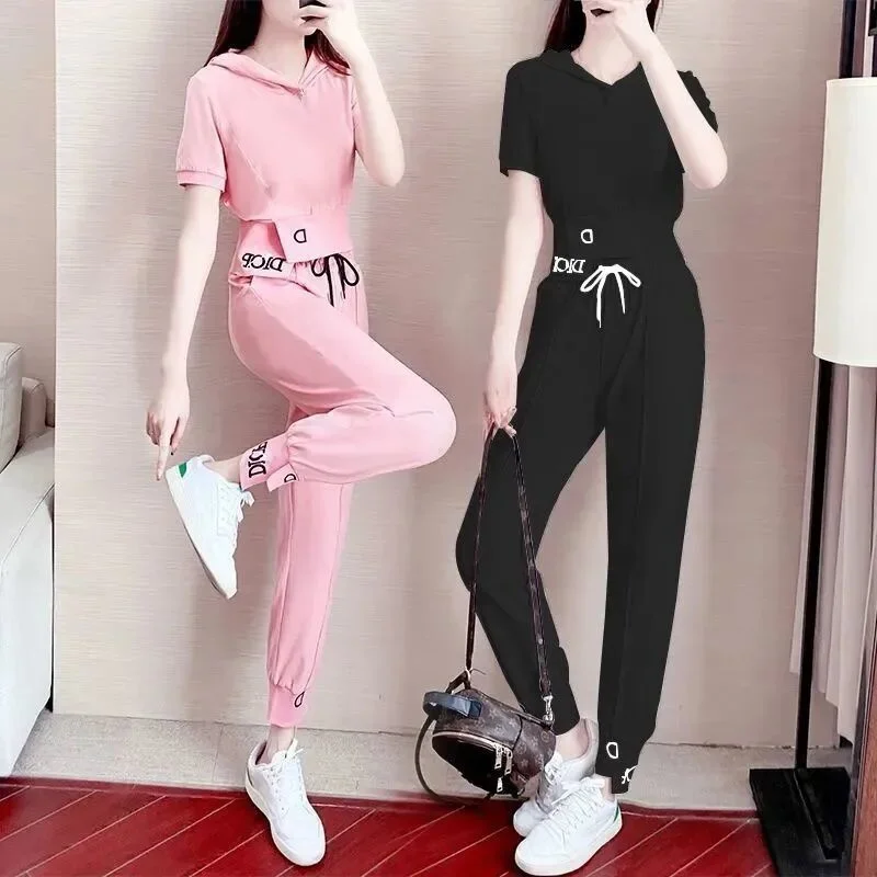 Women-s-Fashion-Tracksuit-2022-Spring-Summer-New-And-Korean-Version ...