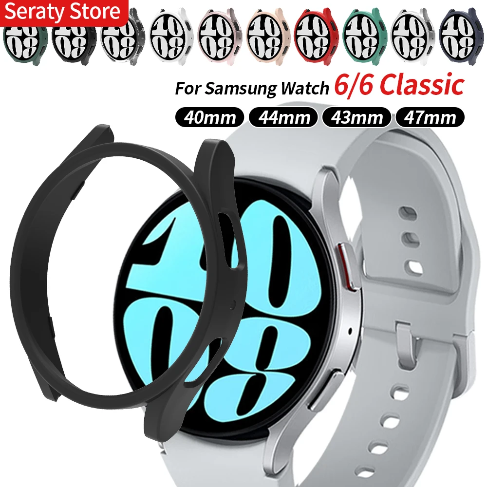 Case for Samsung Galaxy Watch 6 40mm 44mm PC Hard Hollow Frame ...