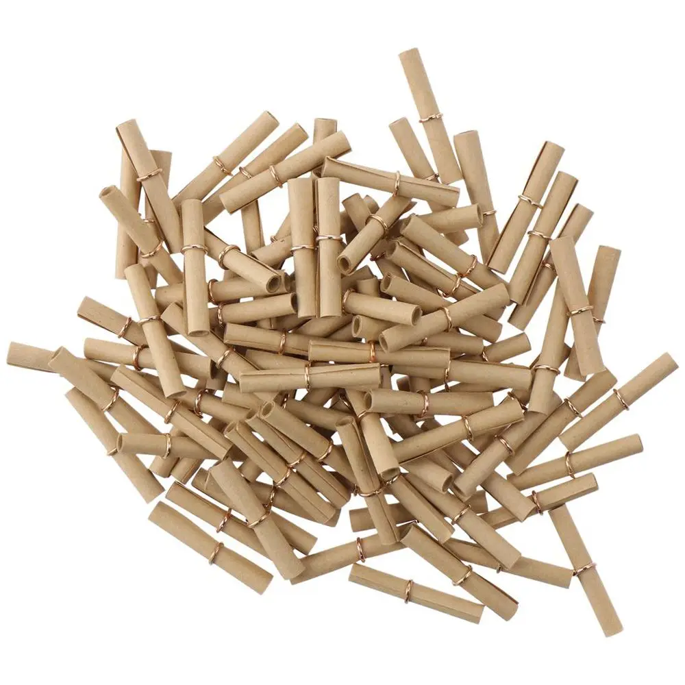 100pcs-Vintage-Mini-Scrolls-Lucky-Scroll-Paper-3x6cm-Paper-Message ...