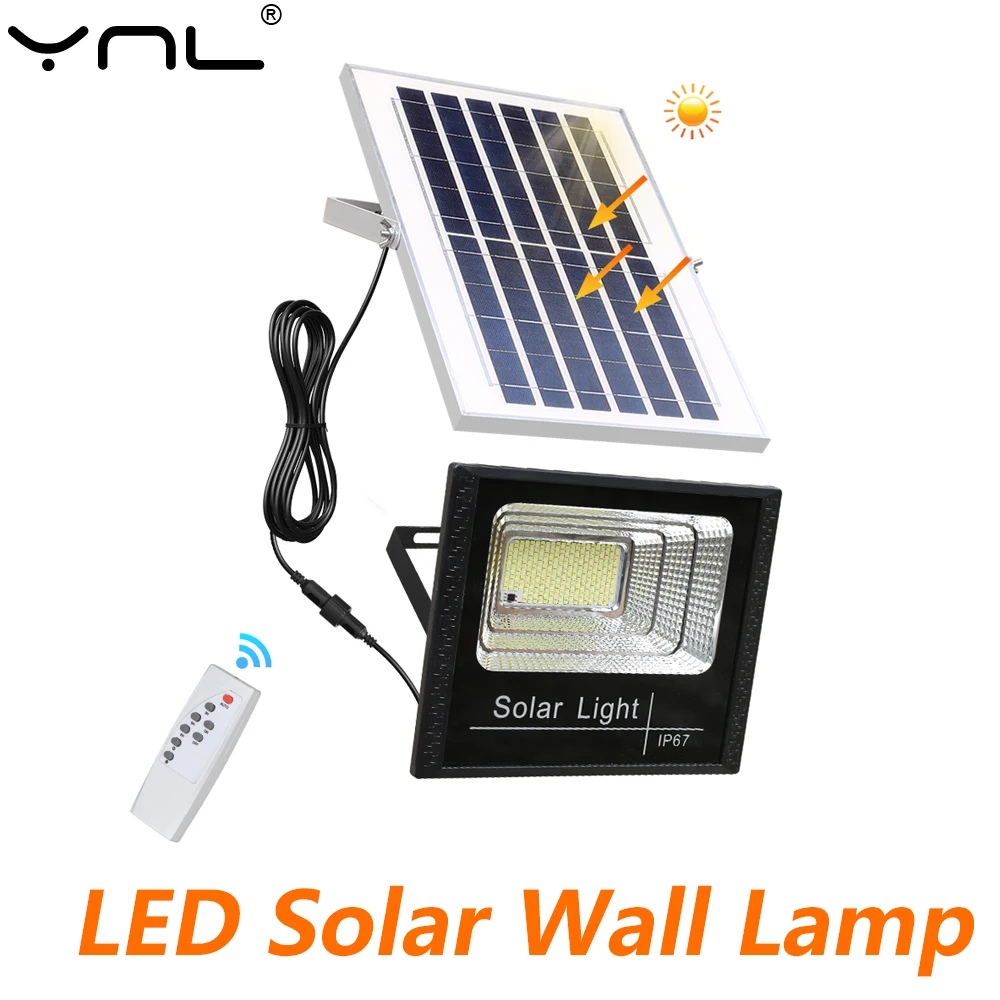 LED-Solar-Light-IP67-imperme-vel-ao-ar-livre-500W-300W-200W-100W-50W ...