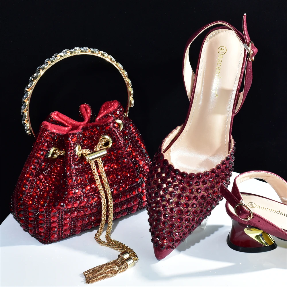 Doershow-beautiful-Italian-Shoes-And-Bag-Sets-For-Evening-Party-With ...