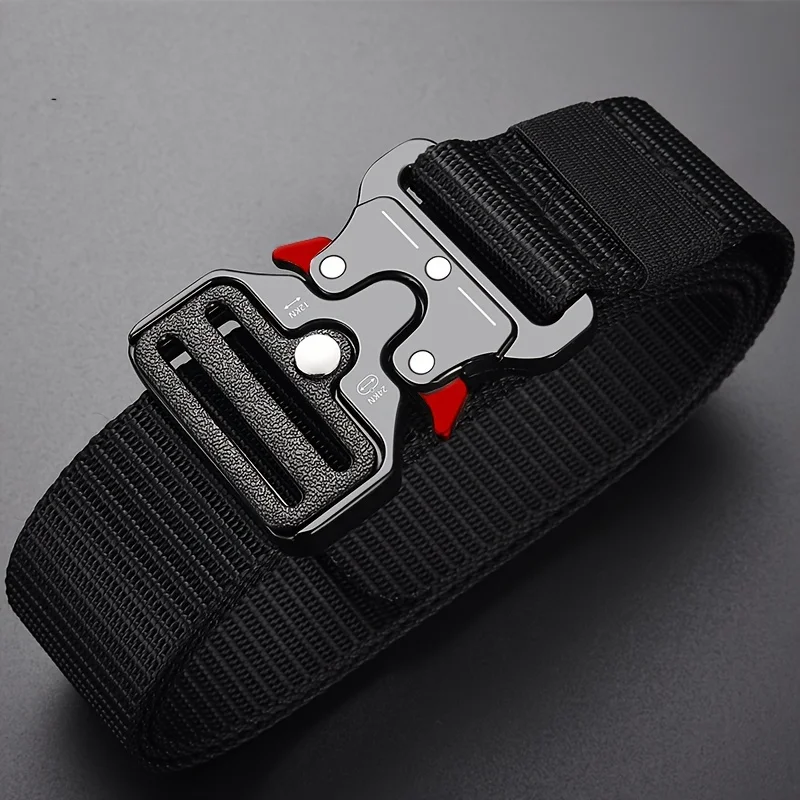 Men's Belt Outdoor Hunting Tactical Mens Belt Multifunctional Combat ...