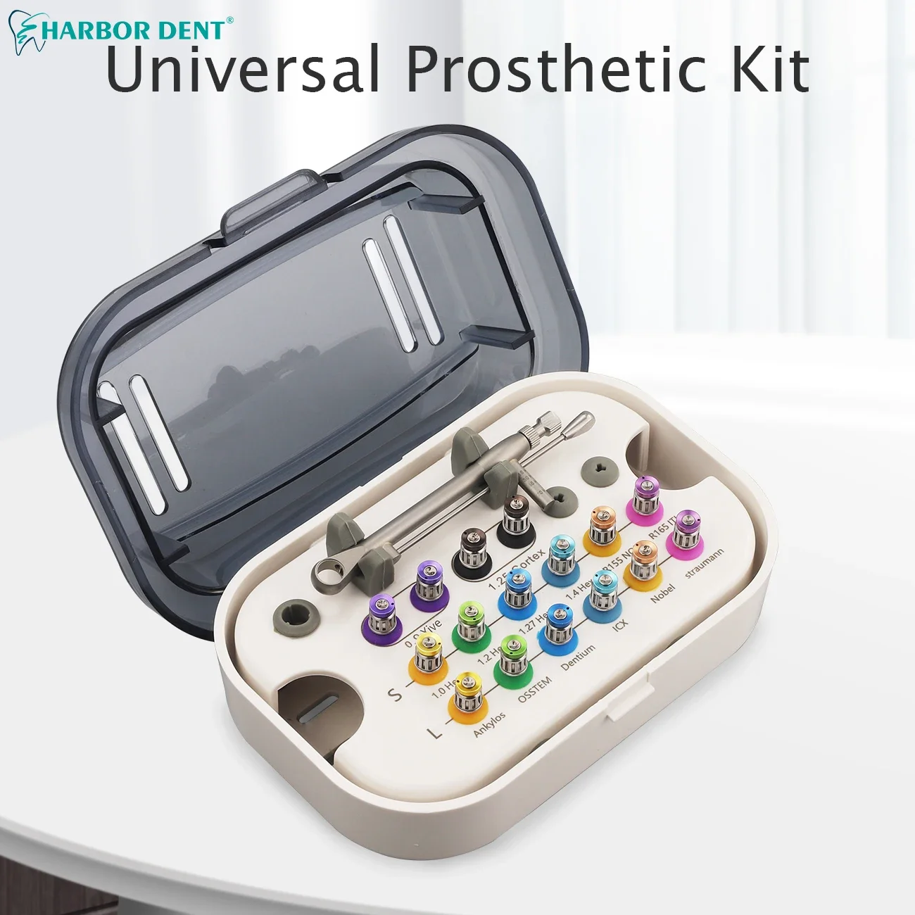 Dental-Implant-Restoration-Tool-Dentist-Implant-Screw-Driver-Colorful ...