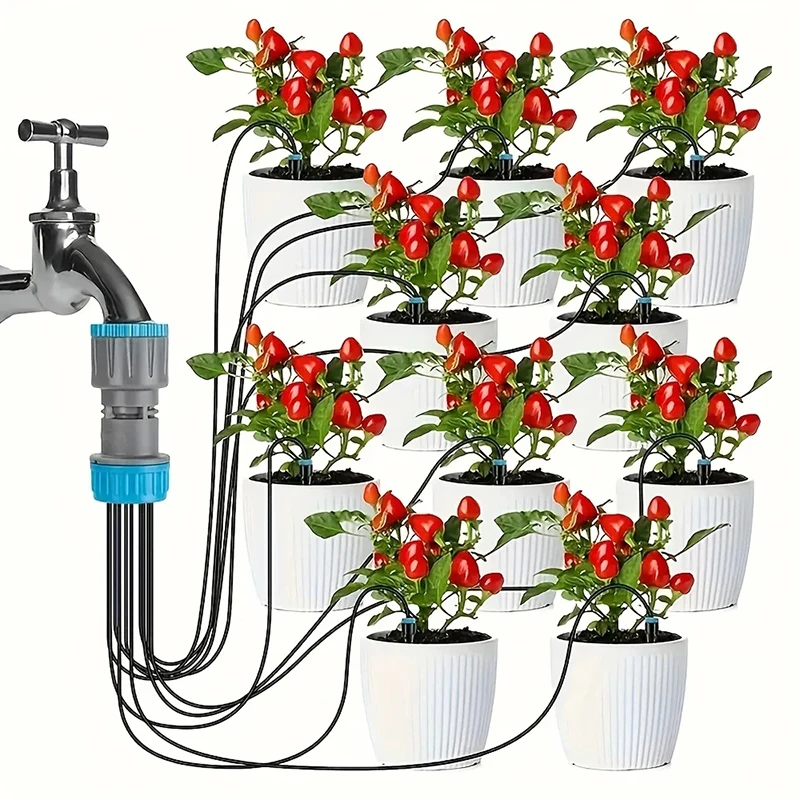 Garden-Automatic-Irrigation-kit-10-pcs-Arrow-Dripper-Garden-Greenhouse ...