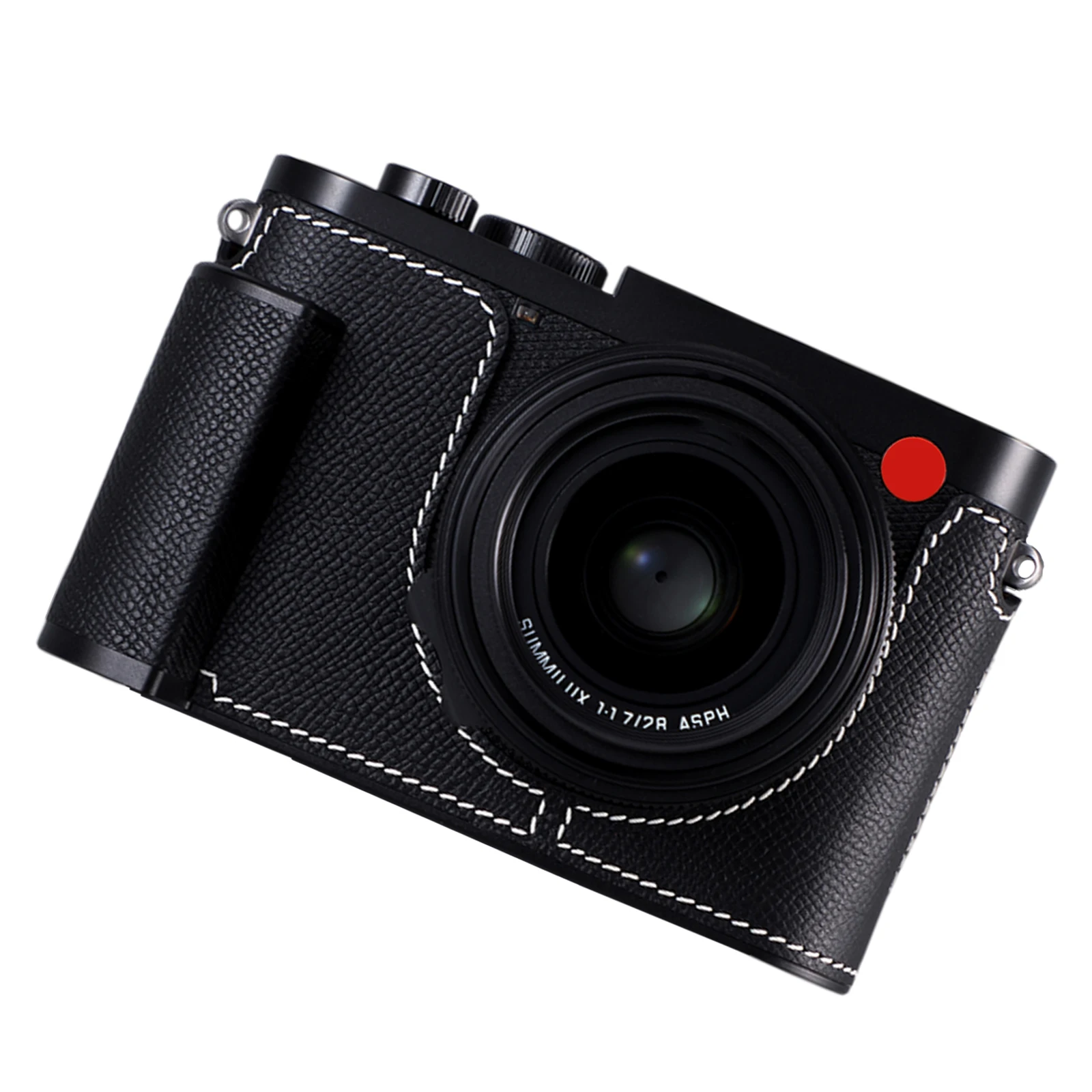 Opening-Real-Leather-Camera-Half-Cases-Bag-Bottom-Suitable-For-Leica-Q3 ...
