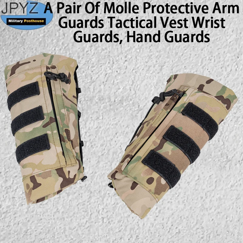 A Pair Of Molle Protective Arm Guards Tactical Vest Wrist Guards, Hand ...