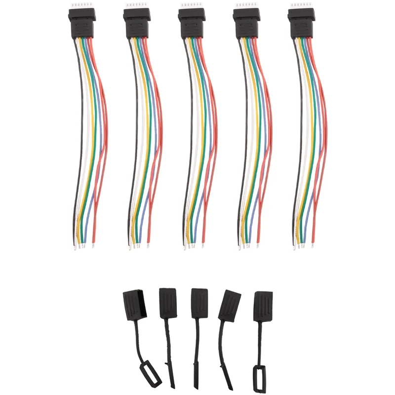5PCS-Lithium-Battery-Extension-Line-With-Cap-Extension-Charging-Cable ...