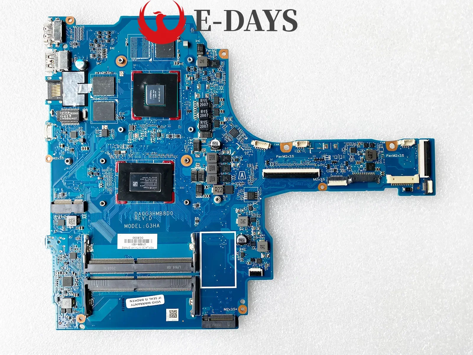 DA0G3HMB8D0-For-HP-Pavilion-15-EC-15Z-EC-Laptop-Motherboard-With-R5 ...