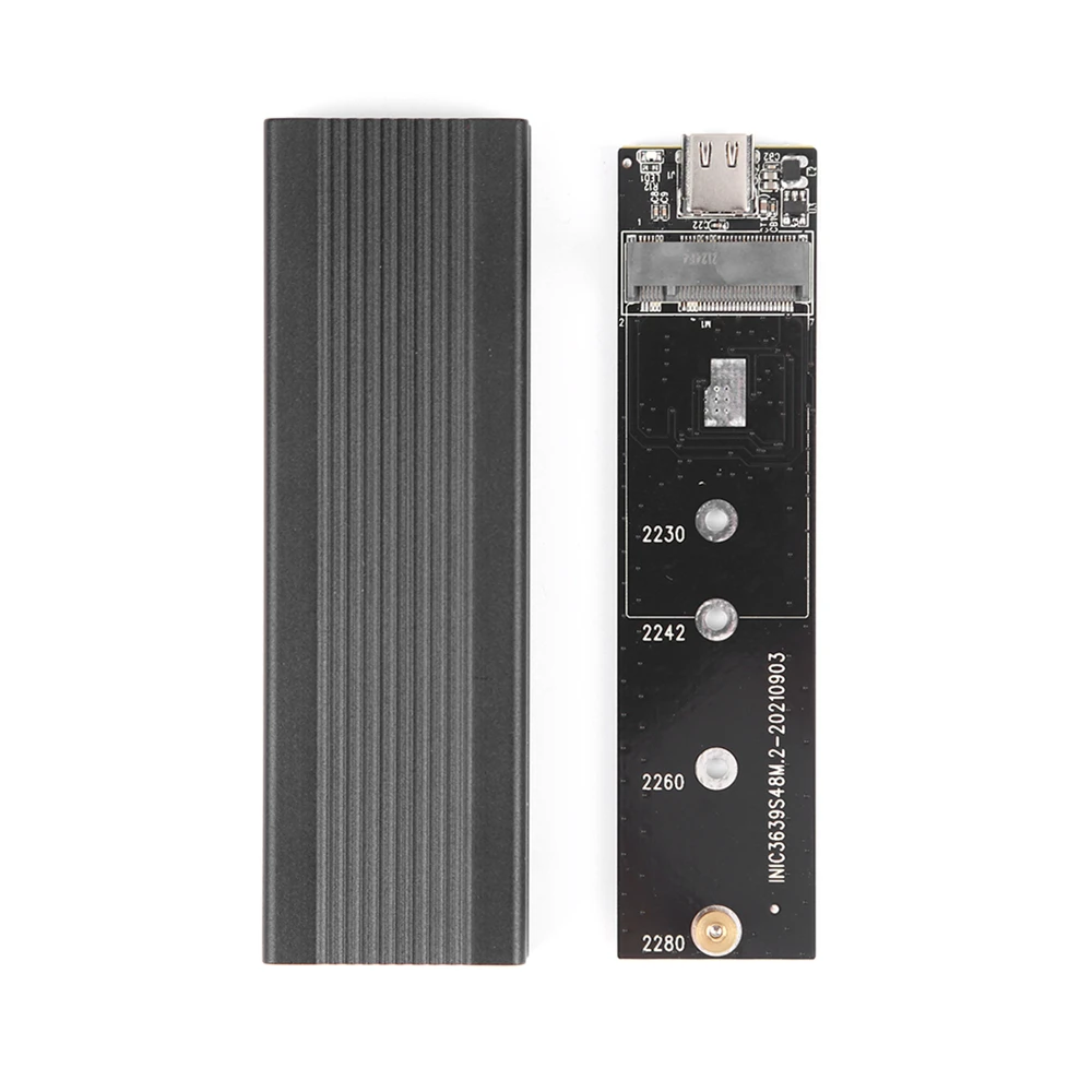 10Gbps M.2 NVME SSD to USB 3.1 Case,M2 NVMe Box Dual Protocol PCIe NGFF ...
