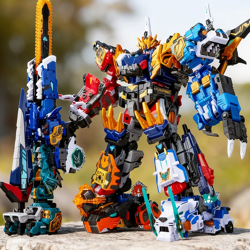 Mini Force 8 Super Dinoid Tyrannosaurus Rex Battle King Transform ...