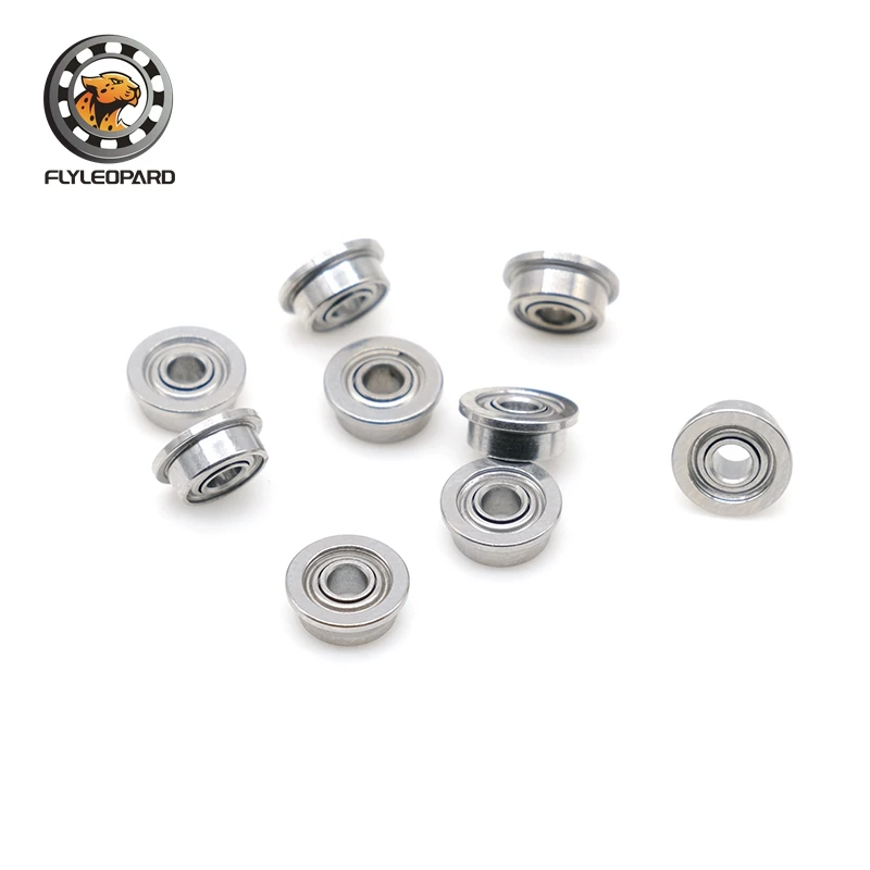 1PCS-ABEC-7-F695ZZ-5x13x4-mm-Flange-Ball-Bearing-Metal-Shielded-Flanged ...