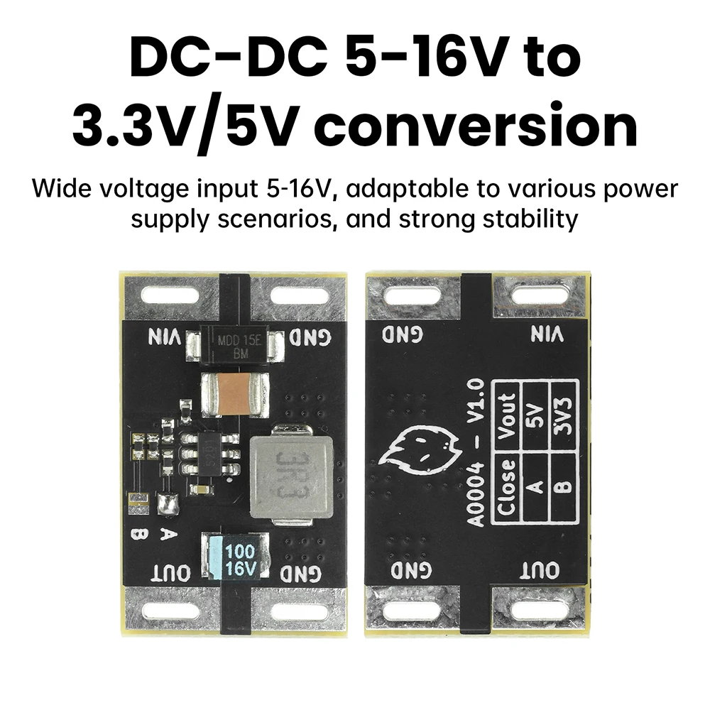 DC-DC 5-16V to 3.3V/5V 5A Buck Converter Module TPS565201 Step-Down ...