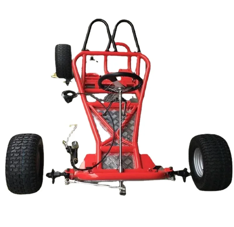 Four-wheel-168CC-go-kart-motorcycle-frame-full-frame-main-frame-rear ...