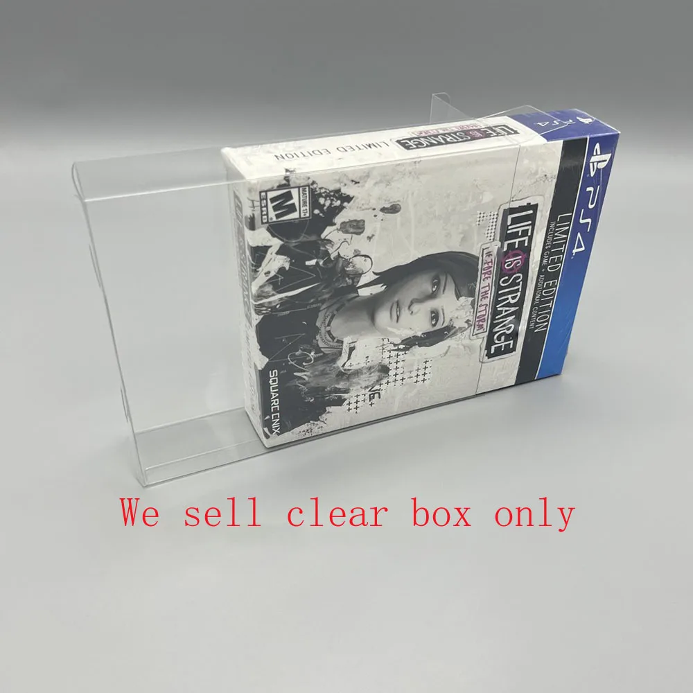 1PCS-Transparent-Clear-box-For-PS4-limited-game-card-color-box-plastic ...