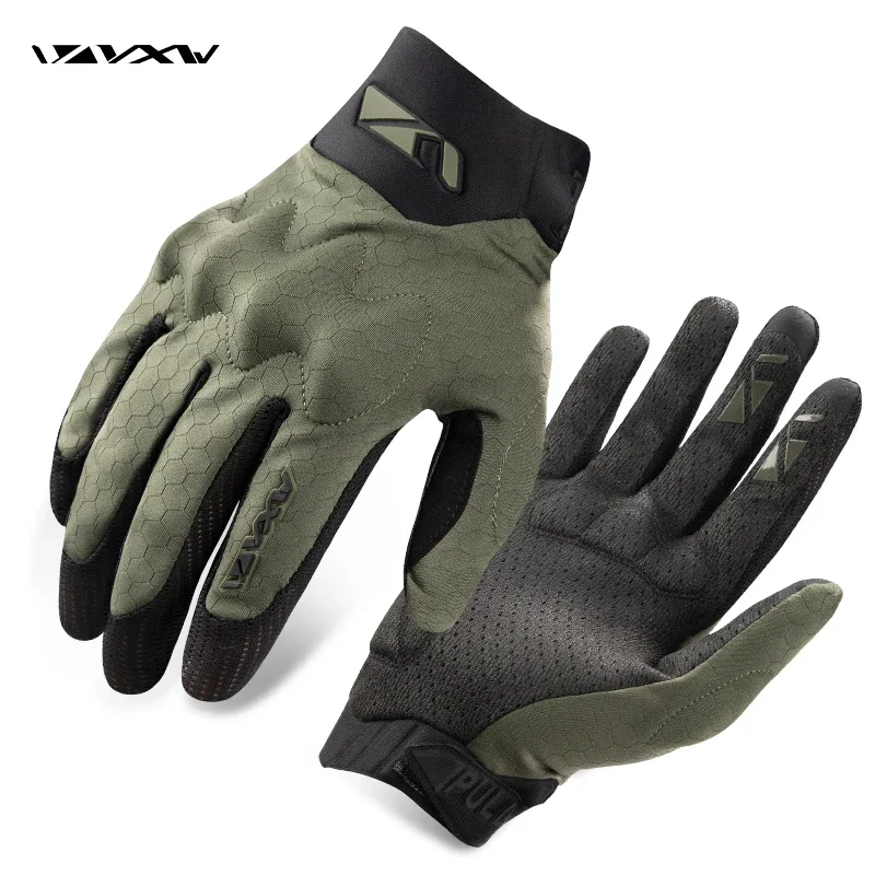 VXW-Motorcycle-Gloves-Summer-Breathable-Vent-Holes-Touch-Screen-Padded ...
