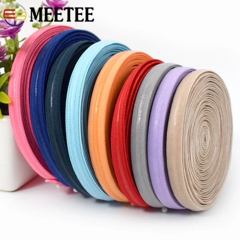 2-4-10M-10mm-Silicone-Elastic-Band-For-Clothes-Bra-Non-slip-Stretch ...