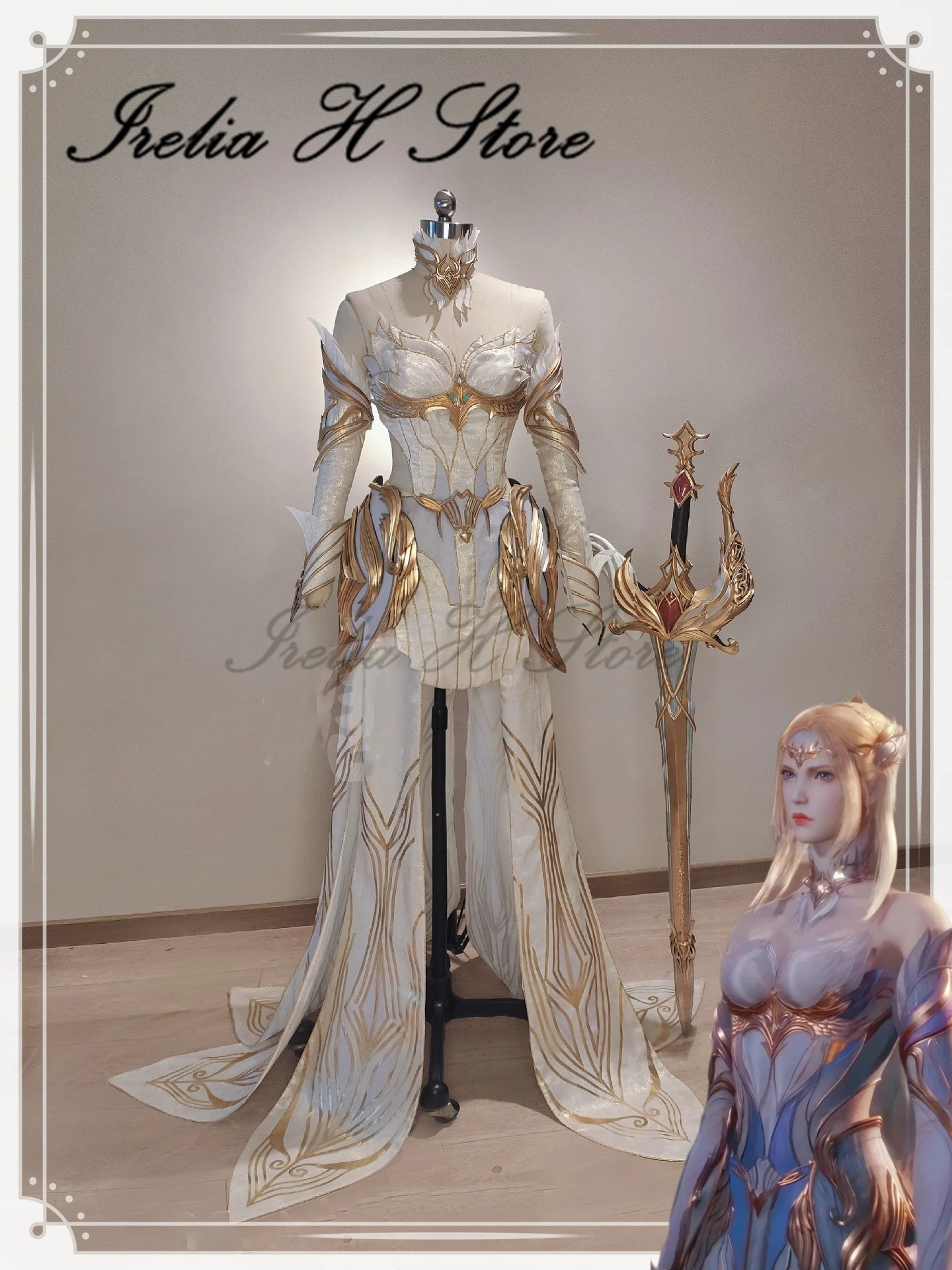 Irelia H Store Custom size made Anime Dou Luo Da Lu Cosplays Qian Ren ...