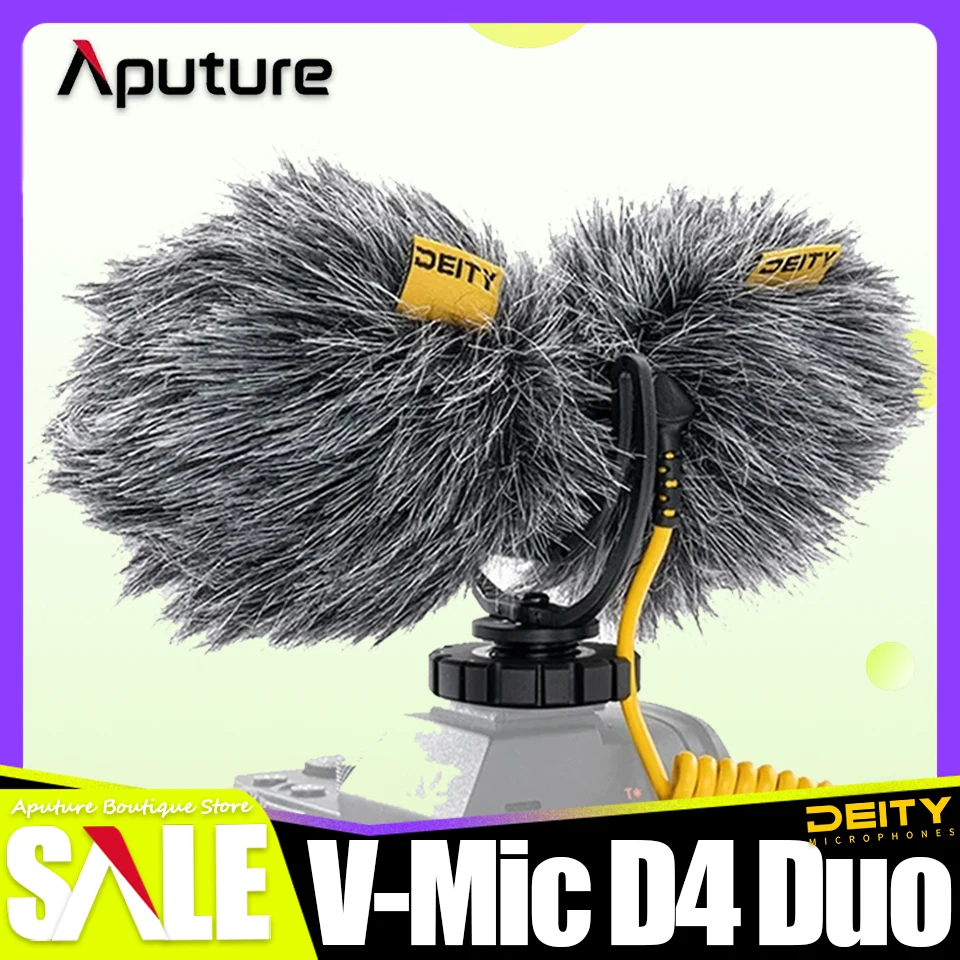 Deity-V-Mic-D4-Duo-Duable-Head-Cardioid-Shotgun-Microphone-TRS-3-5MM ...