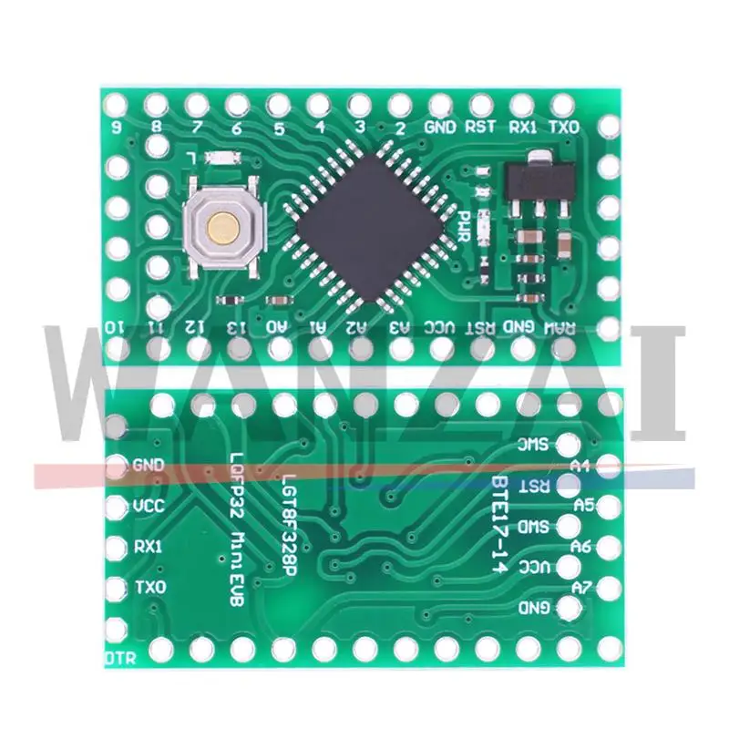 LGT8F328P-LQFP32-MiniEVB-5V-Replaces-Pro-Mini-ATMEGA328P-Fully-Compatible-For-Arduino-USE ...