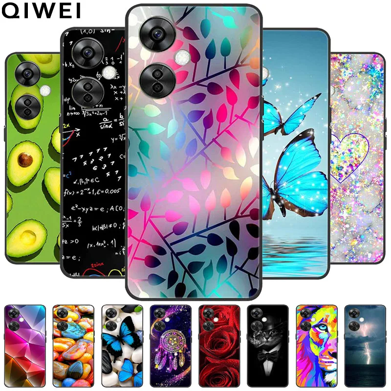 For-One-Plus-Nord-CE-3-CE3-Lite-5G-Case-Fashion-Painted-Soft-TPU ...